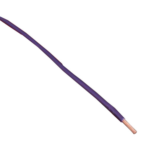 5 Meters of Single Core Auto Wiring Cable 28/030 17.5A Purple