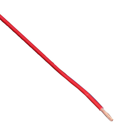 10 Meters of Single Core Auto Wiring Cable 28/030 17.5A Red
