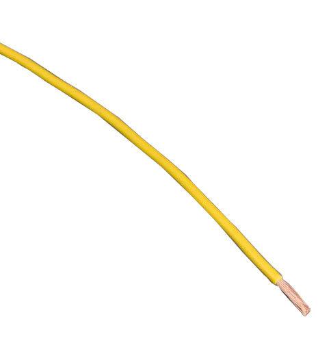 5 Meters of Single Core Auto Wiring Cable 28/030 17.5A Yellow